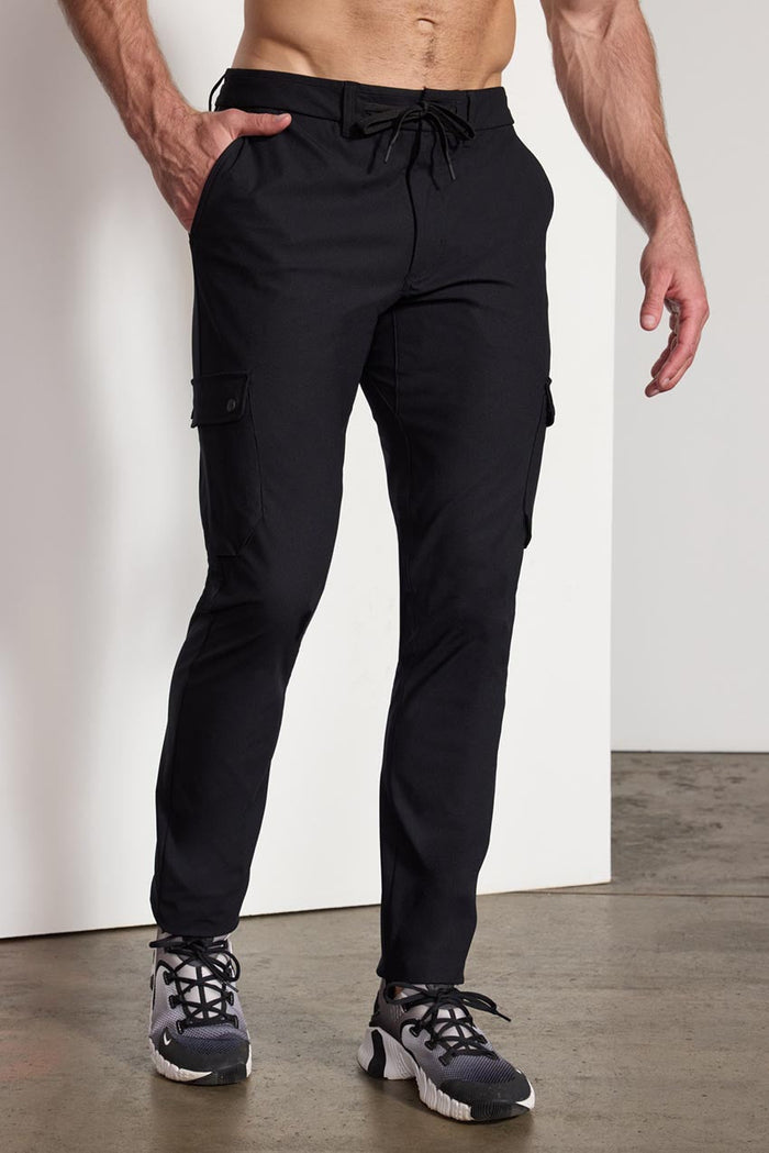 Limitless Slim Cargo Pant - Black | MPG Sport